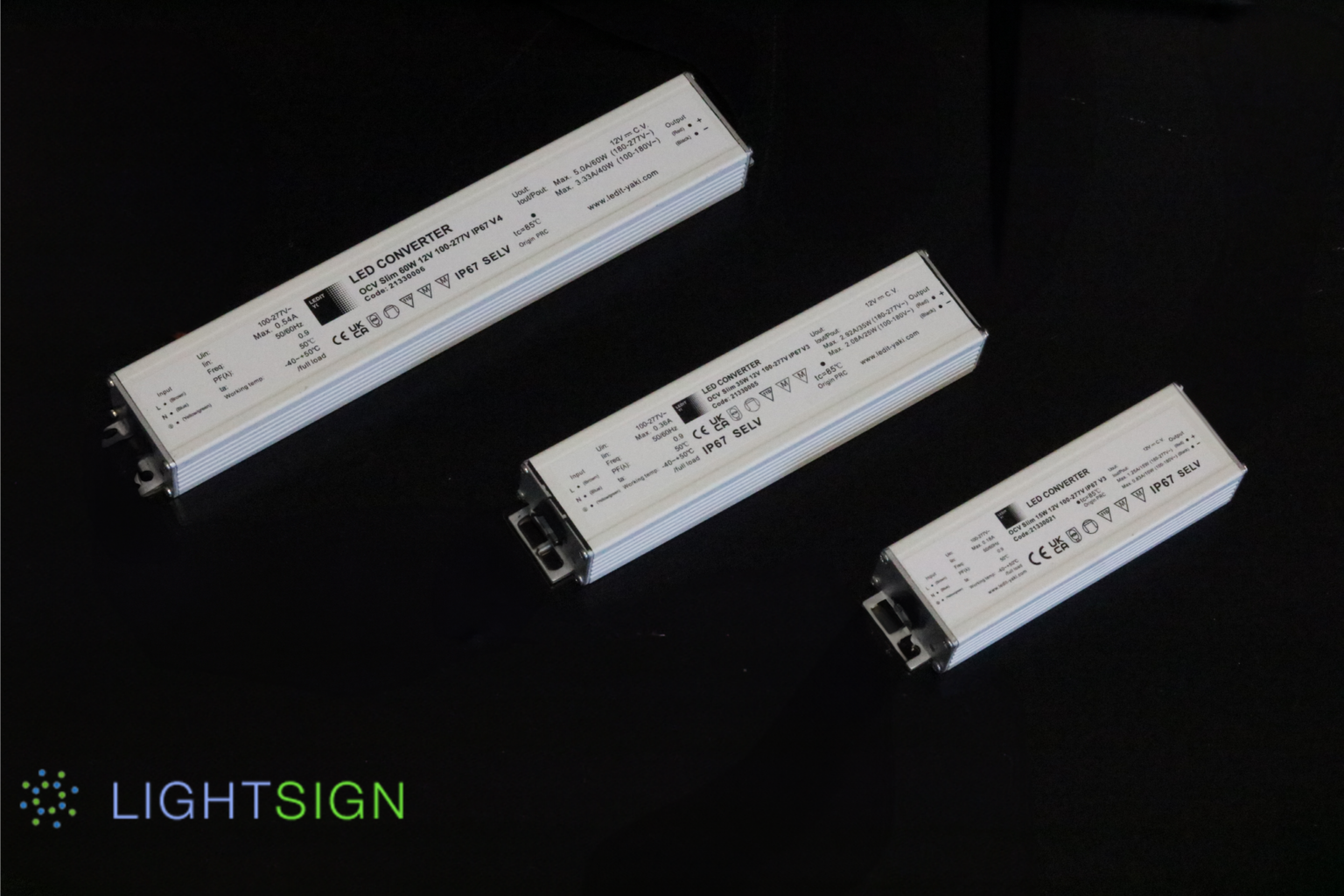 Lightech Constant Voltage LED Driver (GE) - Lightsign